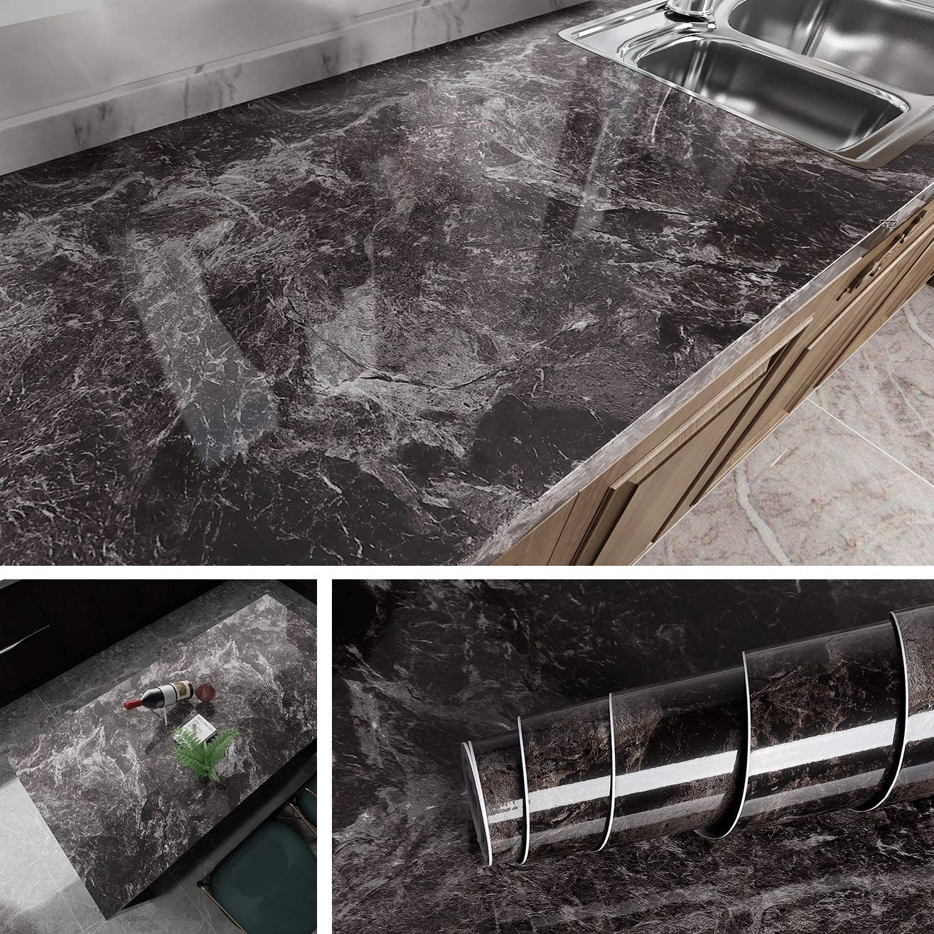 Marble Contact Paper for Countertops – Livelynine